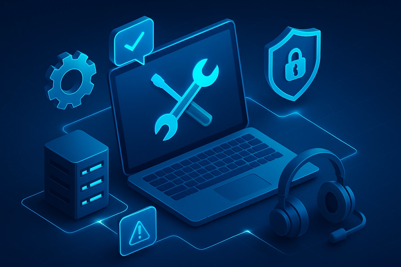 What are Maintenance and Support services in IT?